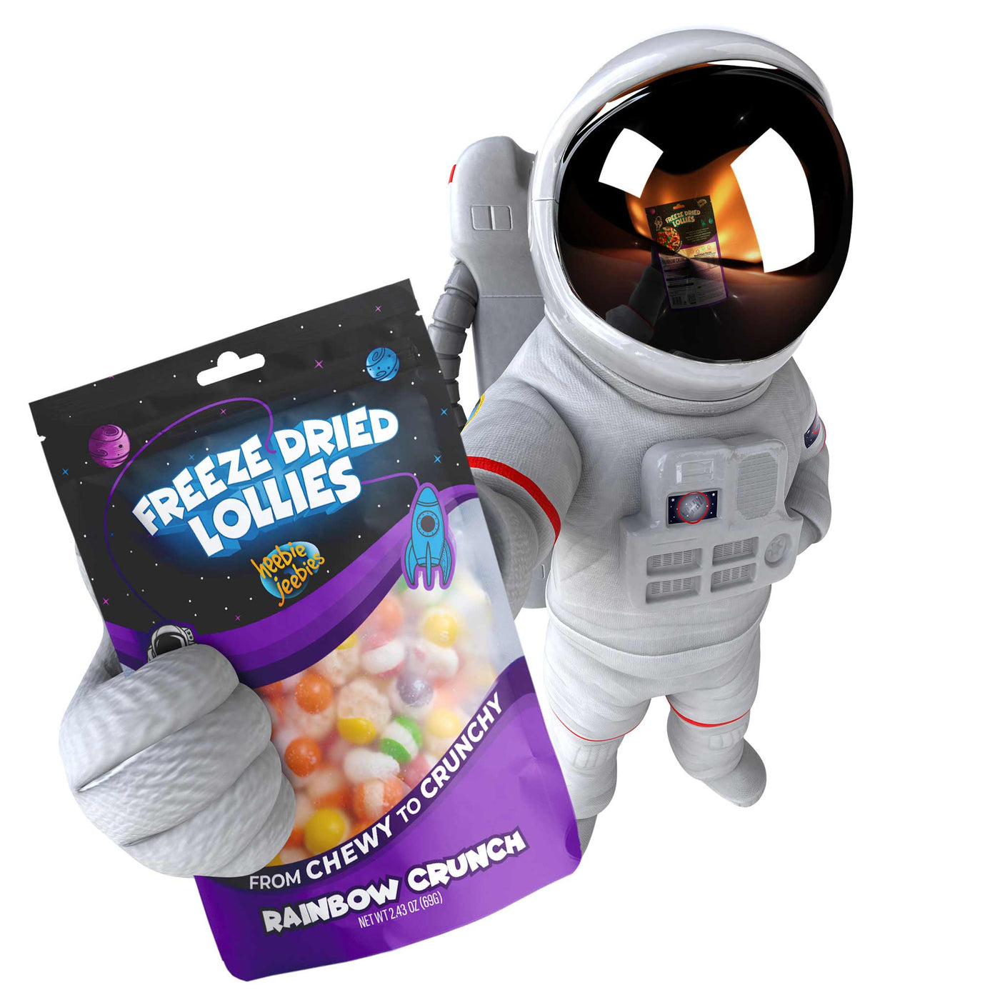 Freeze Dried Candy Rainbow Crunch — Heebie Jeebies Aus