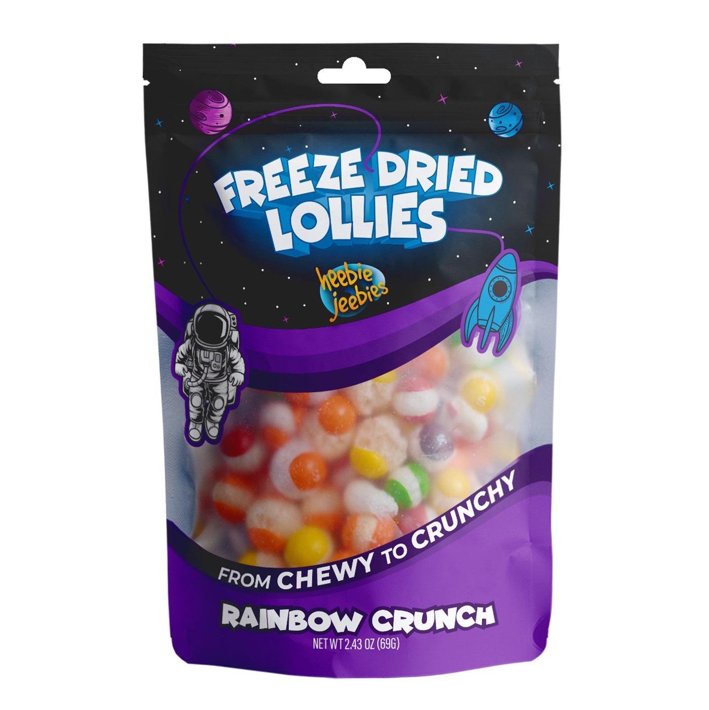 Freeze Dried Candy Rainbow Crunch — Heebie Jeebies Aus