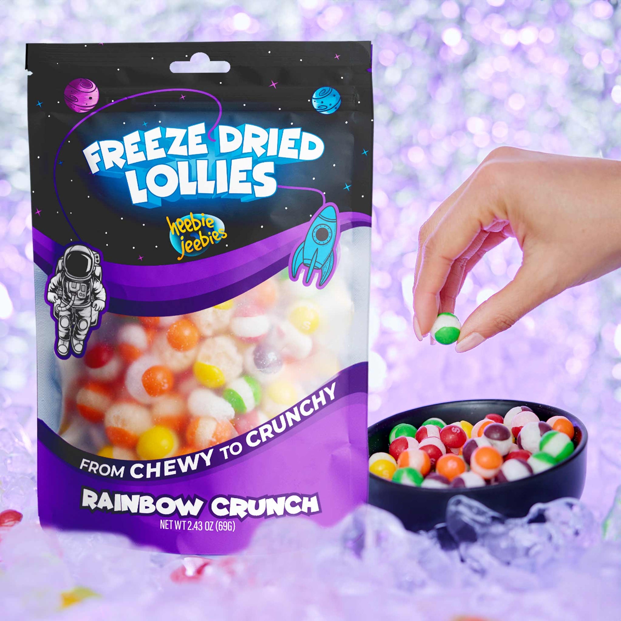 Freeze Dried Candy Rainbow Crunch — Heebie Jeebies Aus