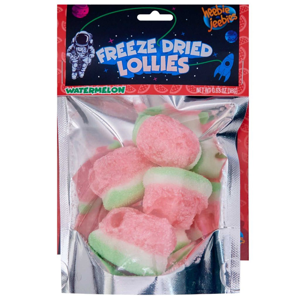 Freeze Dried Candy Sour Watermelon Mini Pack — Heebie Jeebies