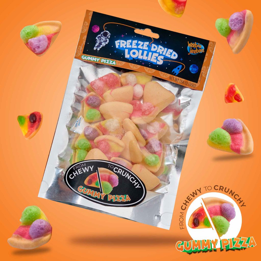 Freeze Dried Candy Gummy Pizza — Heebie Jeebies