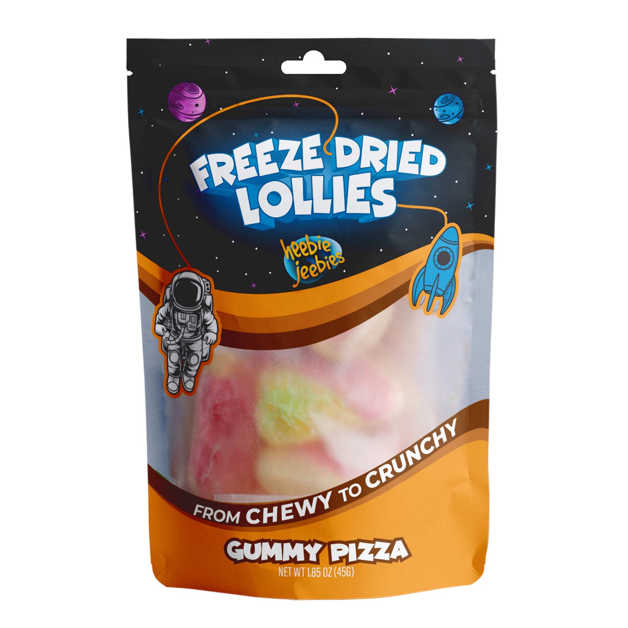 Freeze Dried Candy Gummy Pizza — Heebie Jeebies Aus