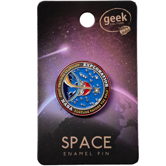 Enamel Pin | Space | NASA's Exploraton System — Heebie Jeebies Aus