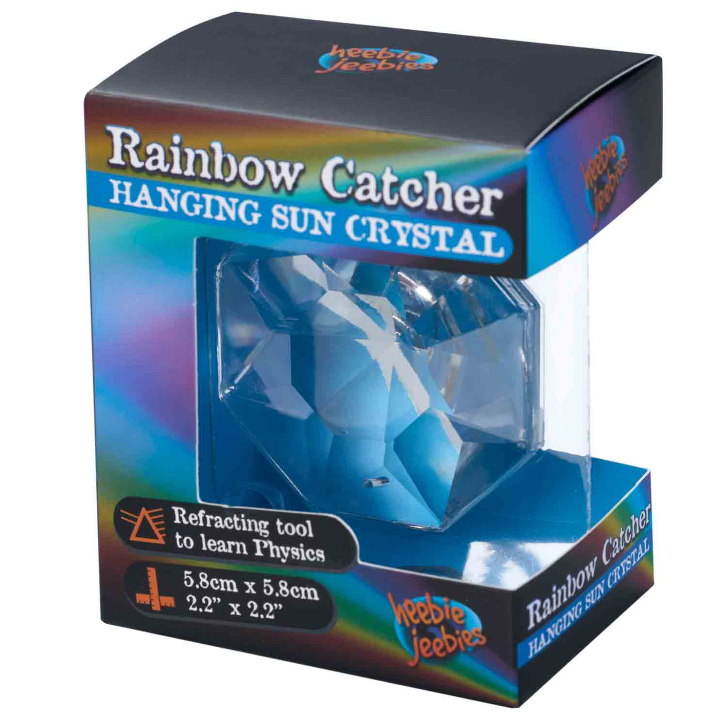 Rainbow Prism - Crystal Sun Catcher — Heebie Jeebies Aus