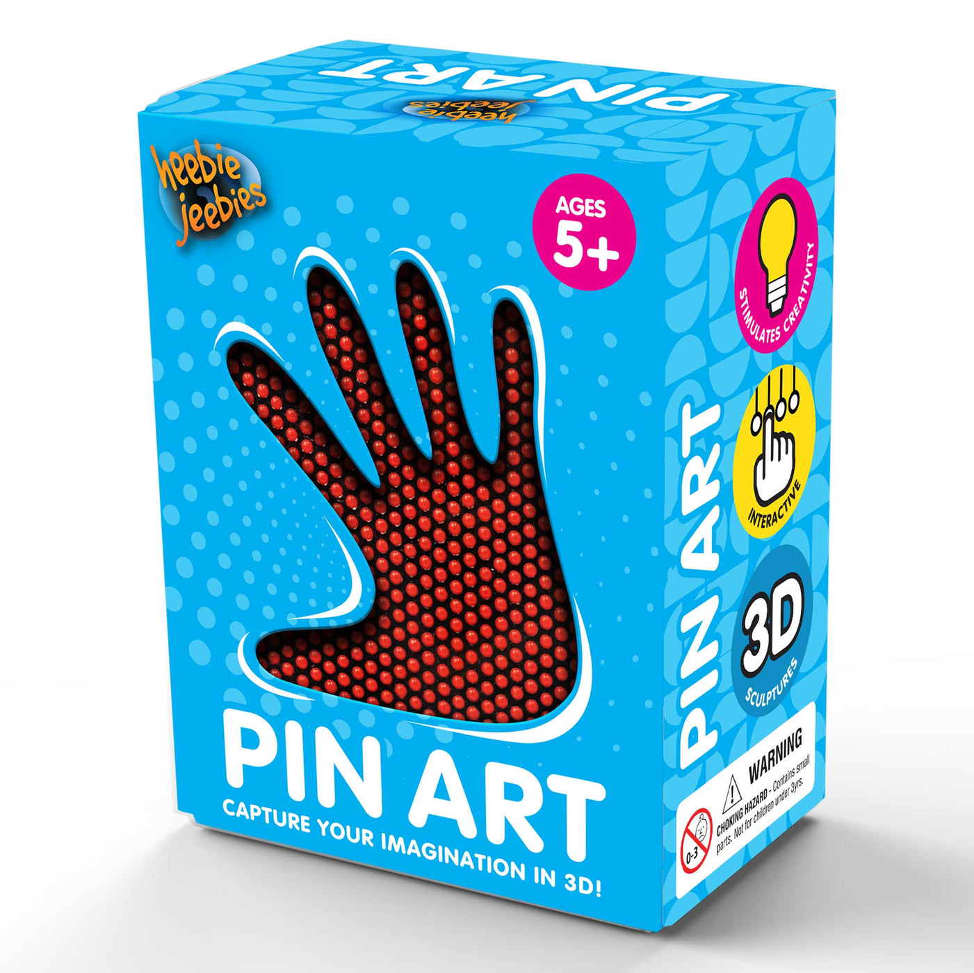 3D Pin Art - Small 12.5 cm x 9.5cm — Heebie Jeebies Aus