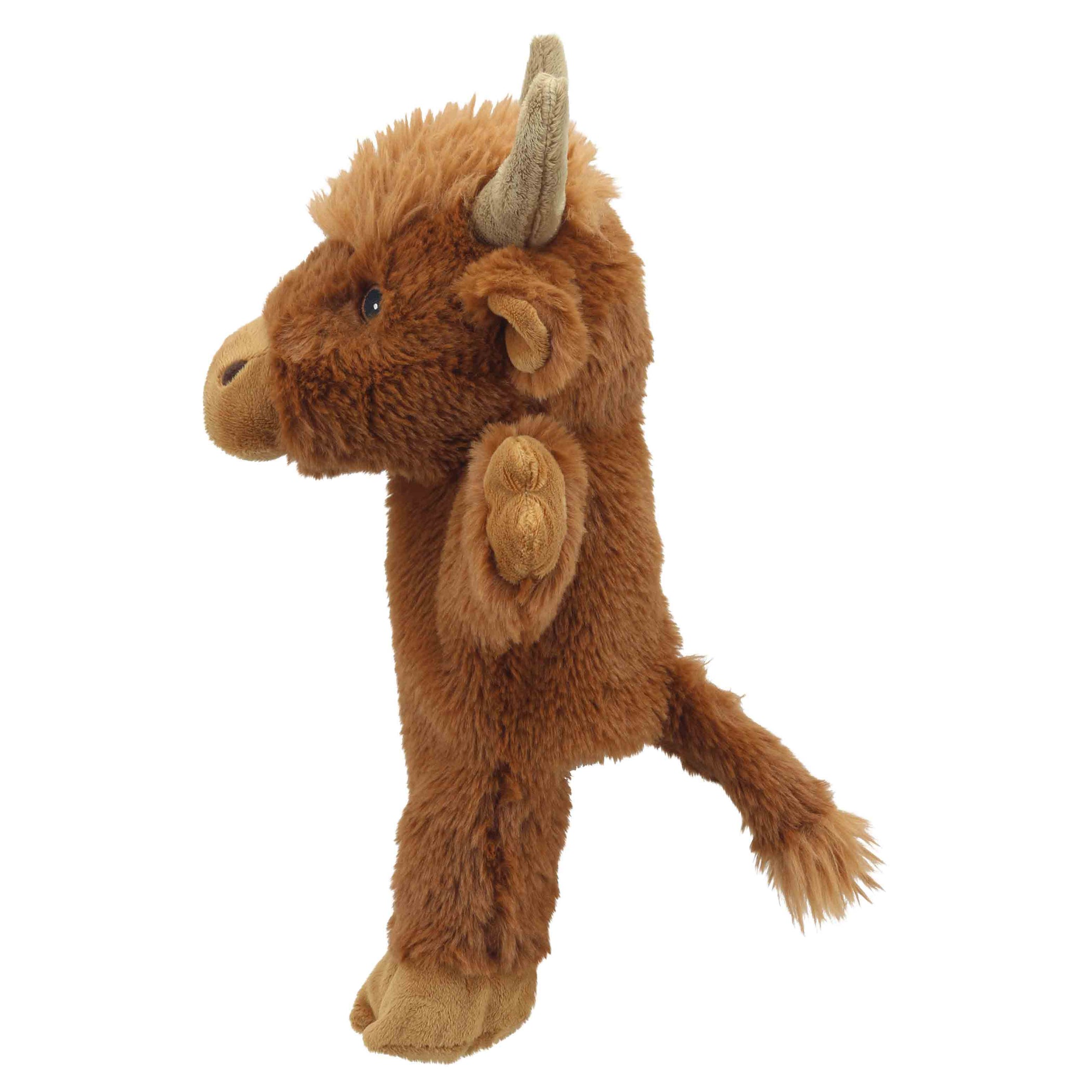 Highland Cow - Eco Walking Puppets — Heebie Jeebies Aus