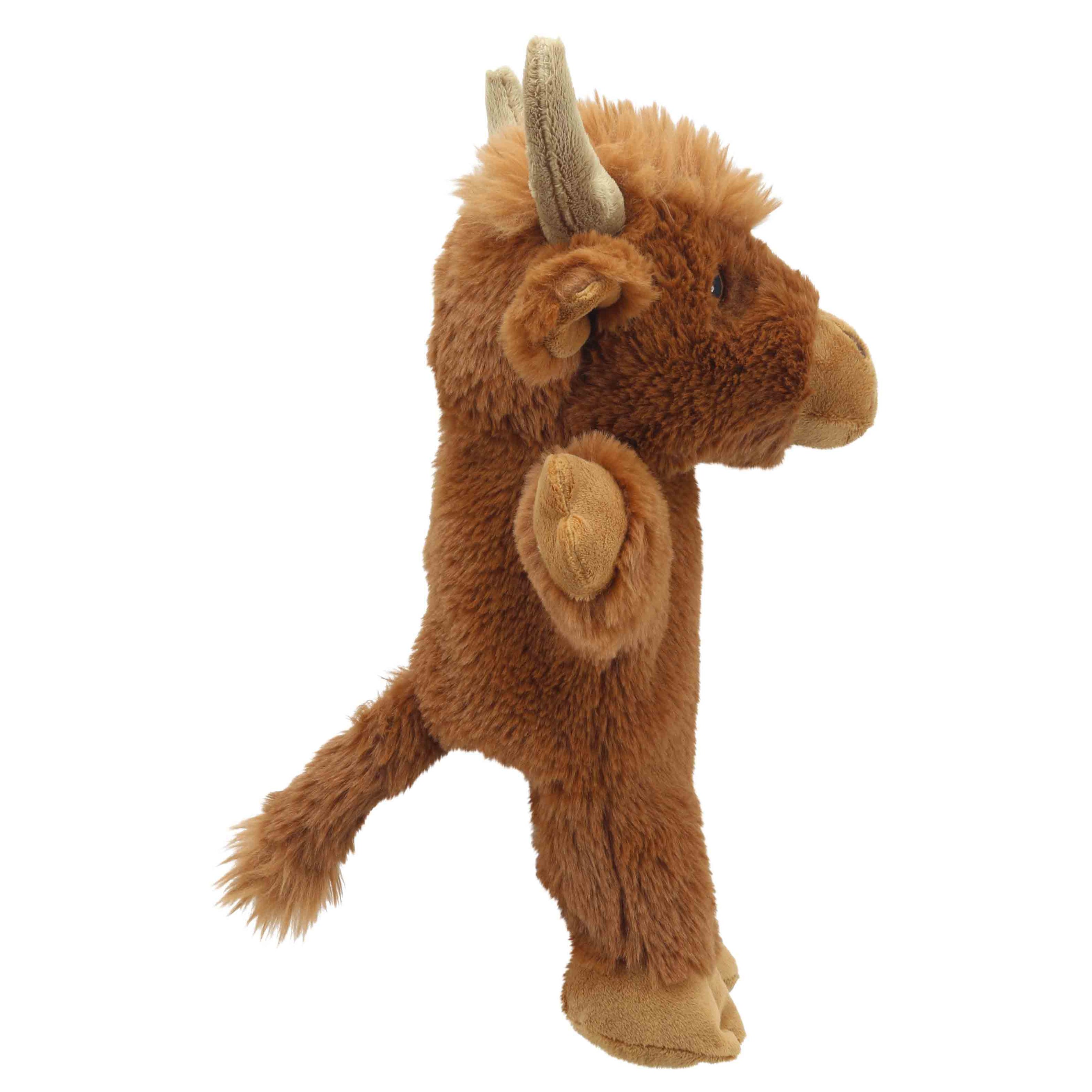 Highland Cow - Eco Walking Puppets — Heebie Jeebies Aus
