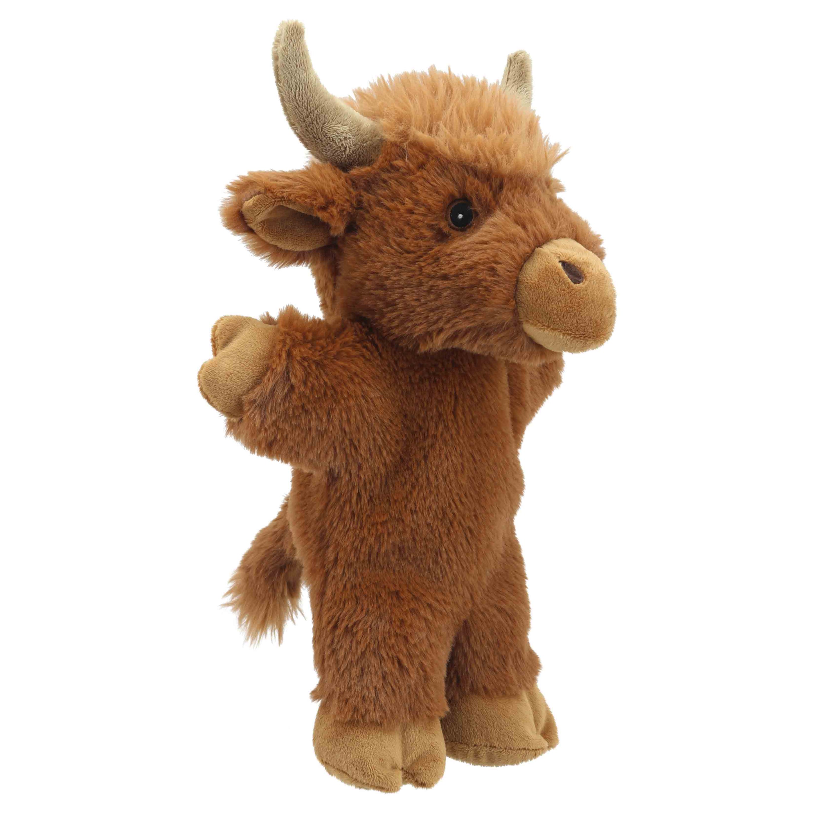 Highland Cow - Eco Walking Puppets — Heebie Jeebies Aus