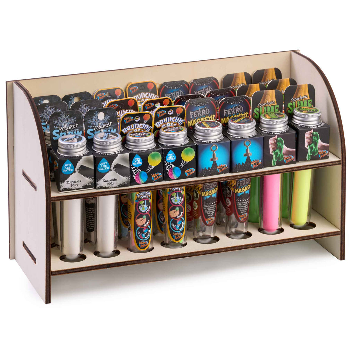 Assorted Test Tubes with Display Stand (U48) — Heebie Jeebies Aus